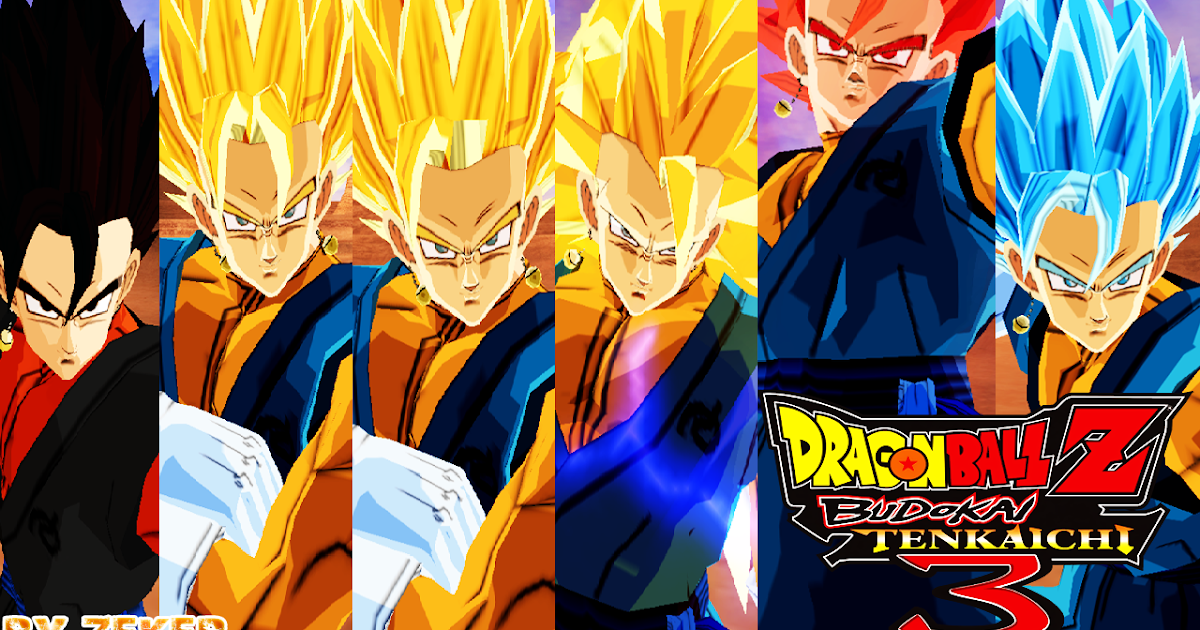 mods dbz BR: vegito revival of F all forms