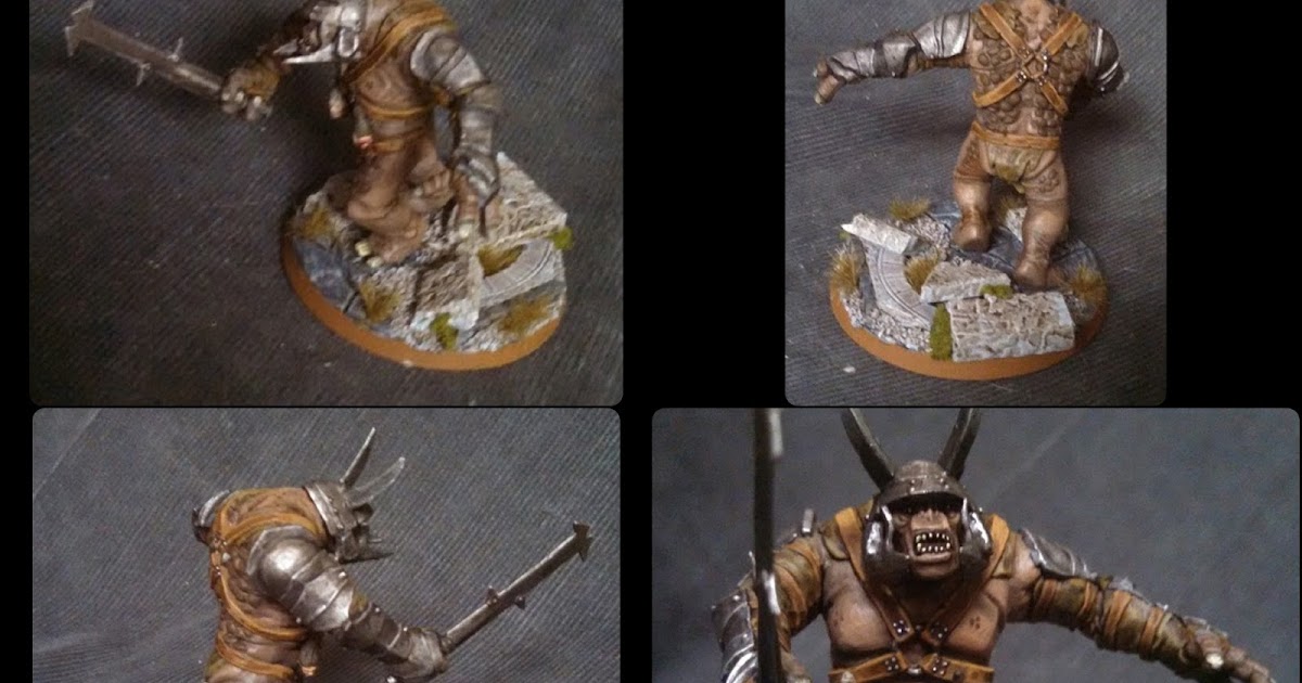 Painting Middle Earth: Mordor Troll