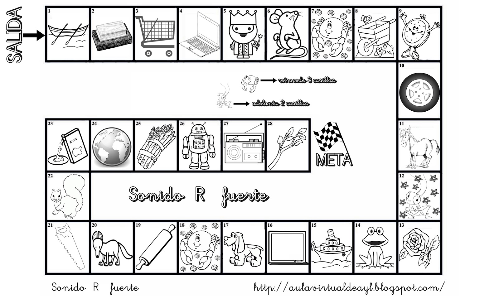 Aula virtual de audición y lenguaje: febrero 2012