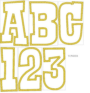 Lacey Kaye Creations: Applique Fonts