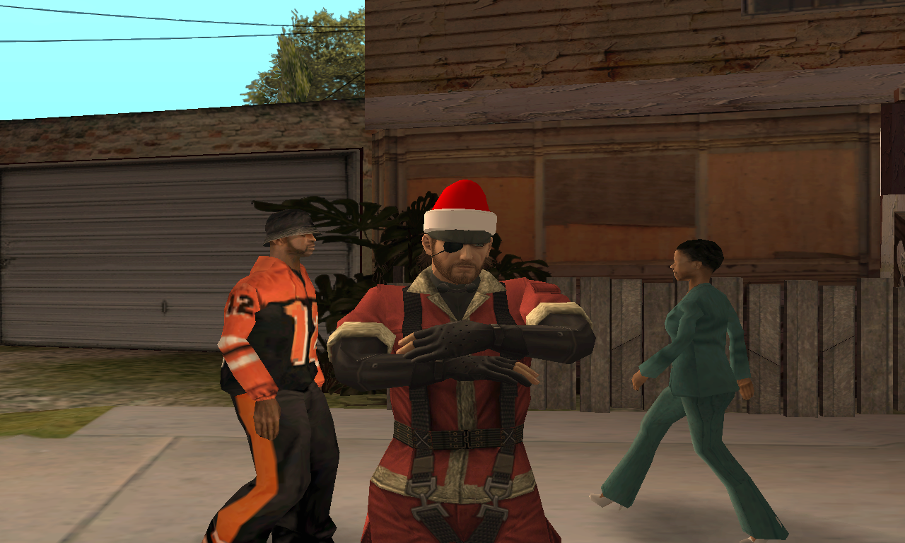 Solidcal Modding: [REL] MGS3 Big Boss Santa camo (with some edits)