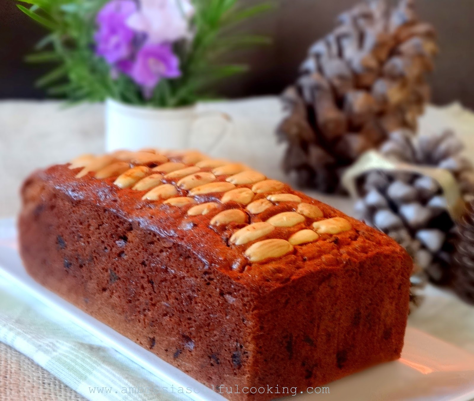 Easy Fruit Cake | Ambrosia