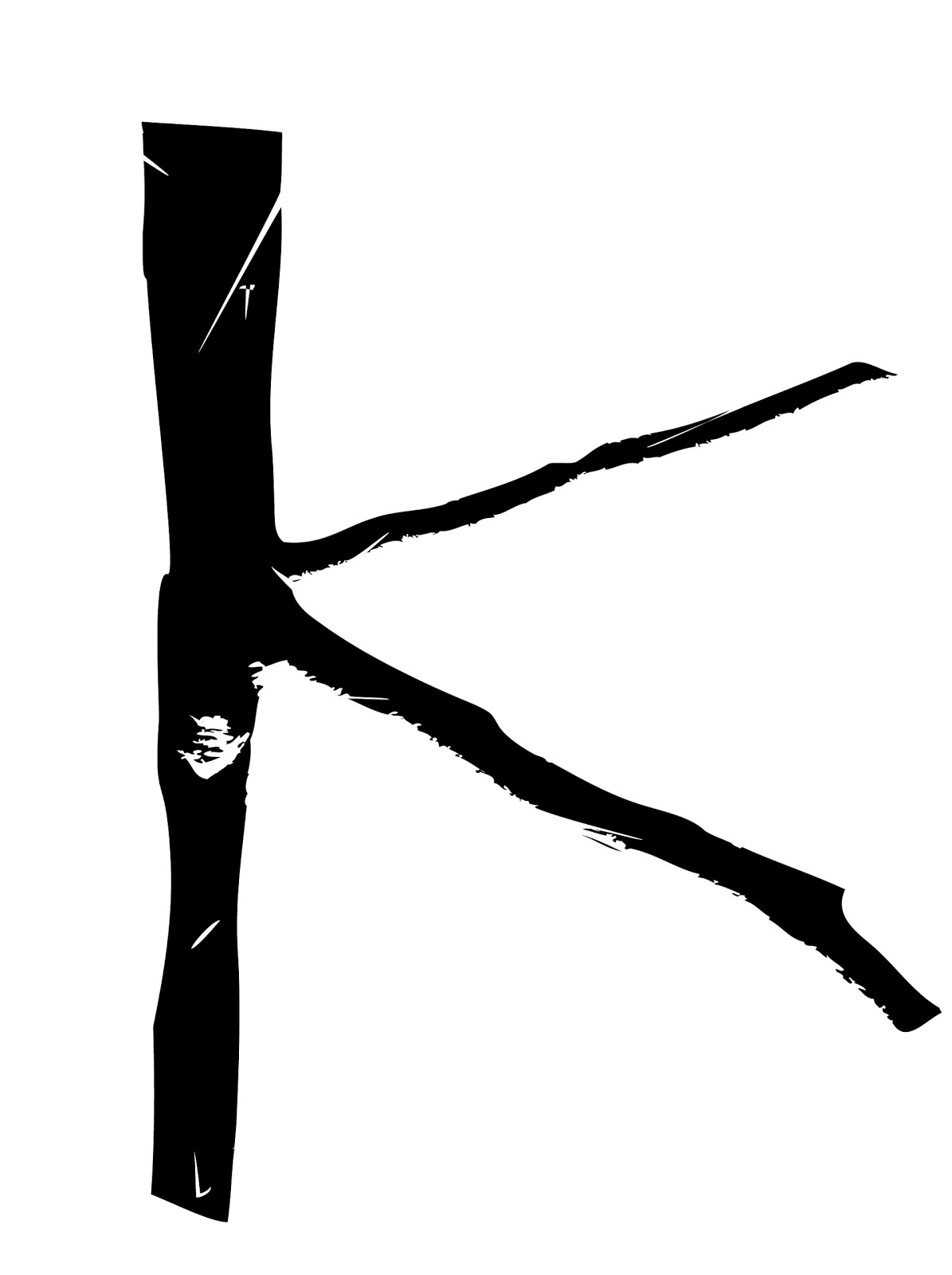 Claudio's Design Blog: Letter "K" Tree