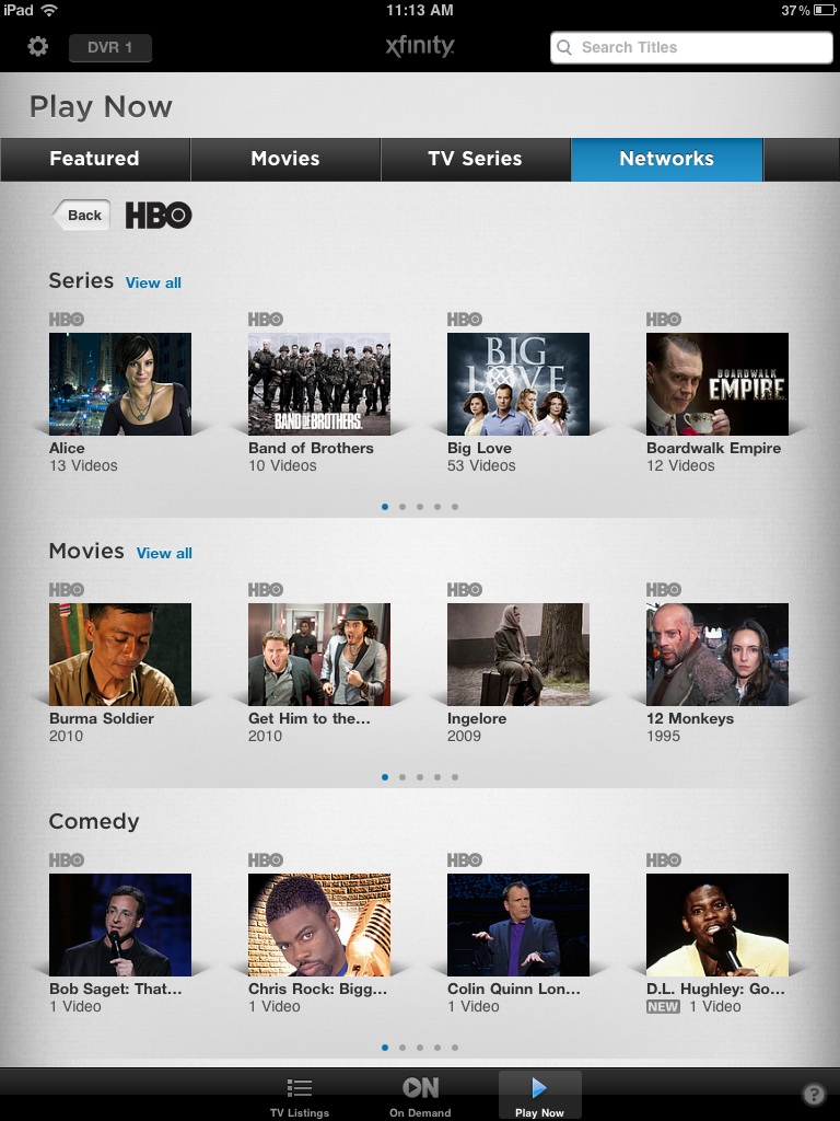 iPhone & iPad App Reviews: Xfinity App Review