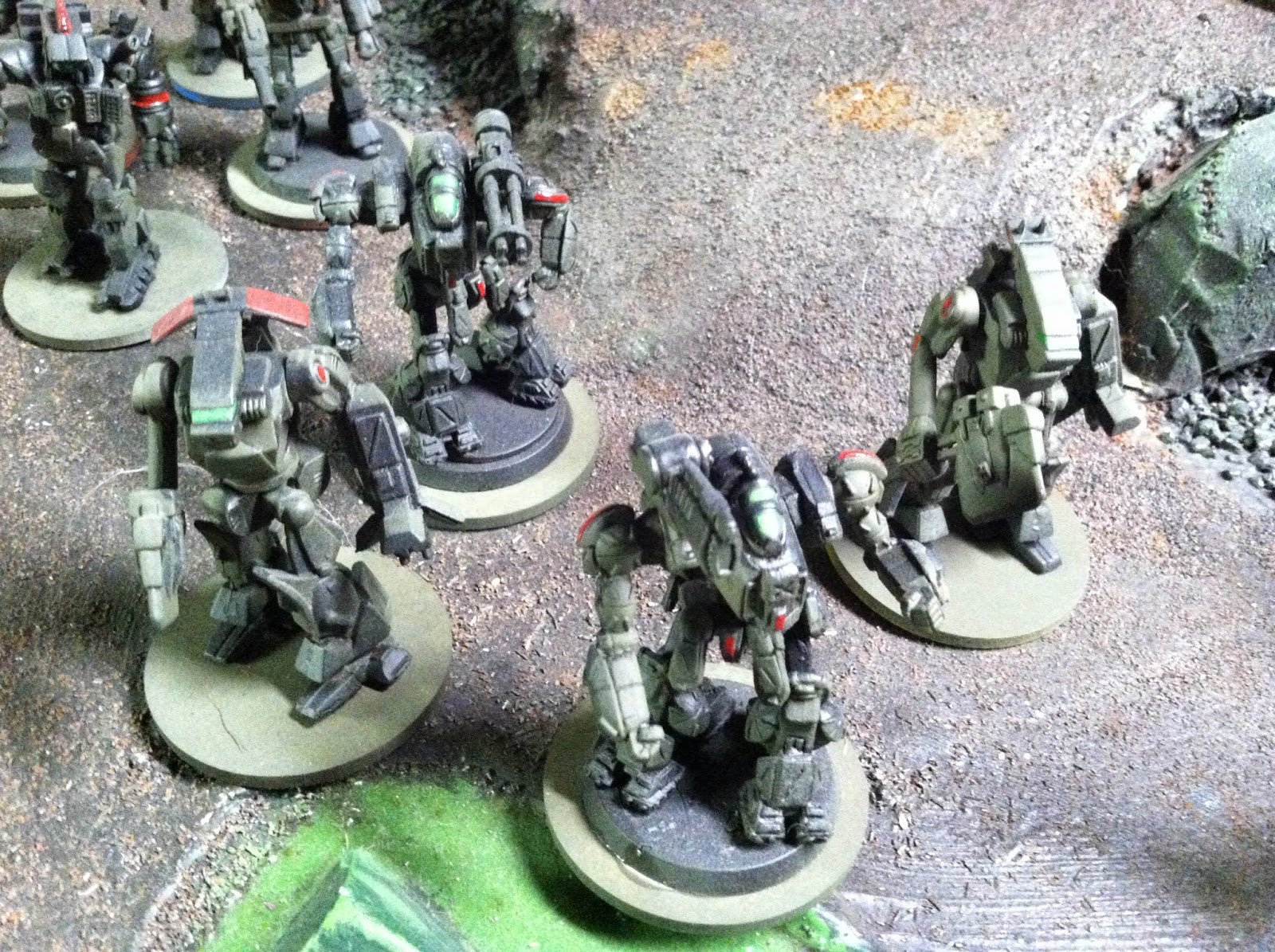 The WarPig: Gruntz 15mm: Battletech project: The Green Machine ...