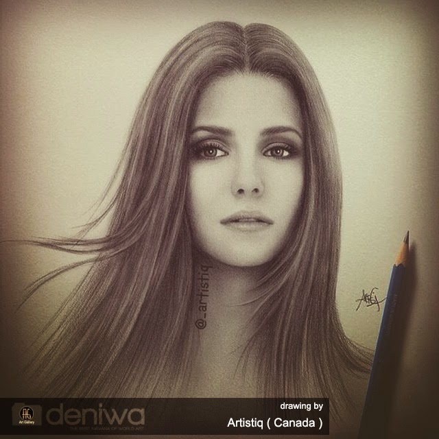 AWESOME NINA DOBREV DRAWING PENCIL ~ Art Gallery