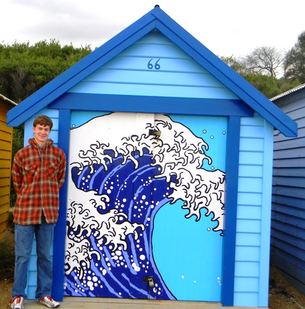 Rejoicing in the Adventure: Bayside Bathing Boxes on Brighton Beach
