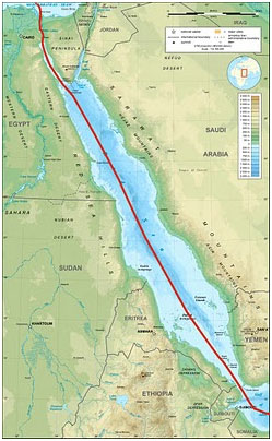 The Poussin Project: Crossing the Red Sea - literally!
