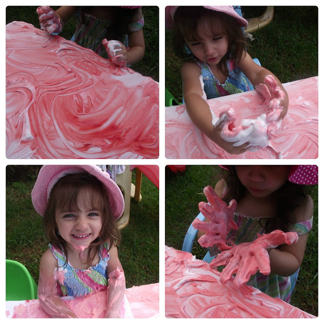 Foamy Sensory Fun – A Lesson in Perseverance!