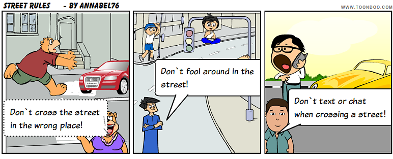 ENGLISH IS EASY! ENGLISH IS OK!: STREET SAFETY RULES