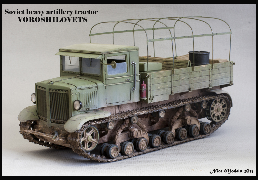 [TMP] "Voroshilovets Soviet heavy artillery tractor." Topic