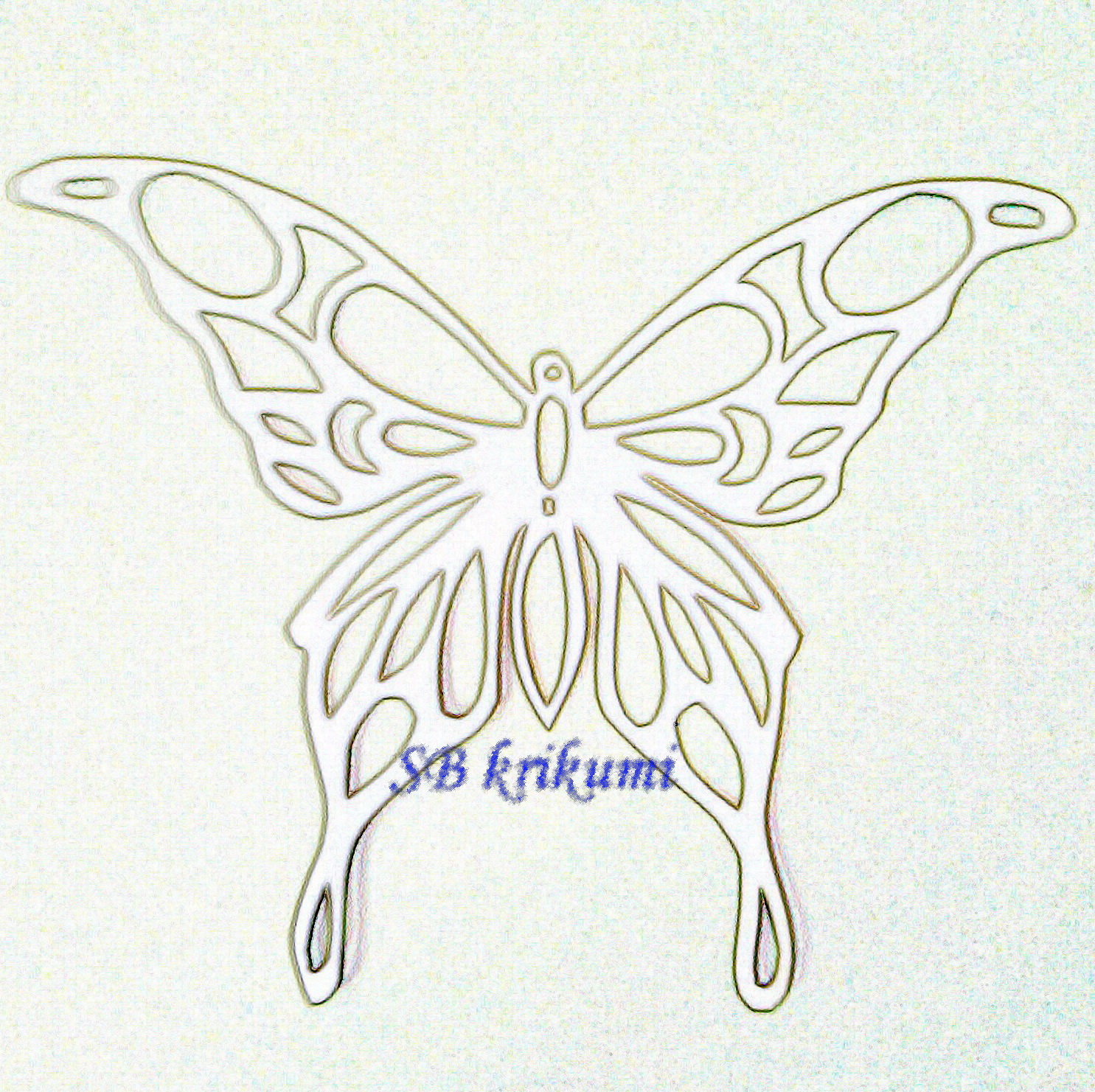 SB krikumi: Taureņi. Šabloni.