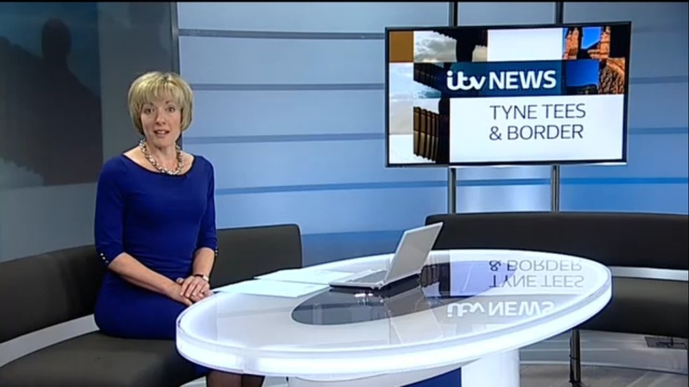 UK Regional News Caps: Helen Ford - ITV Tyne Tees & Border