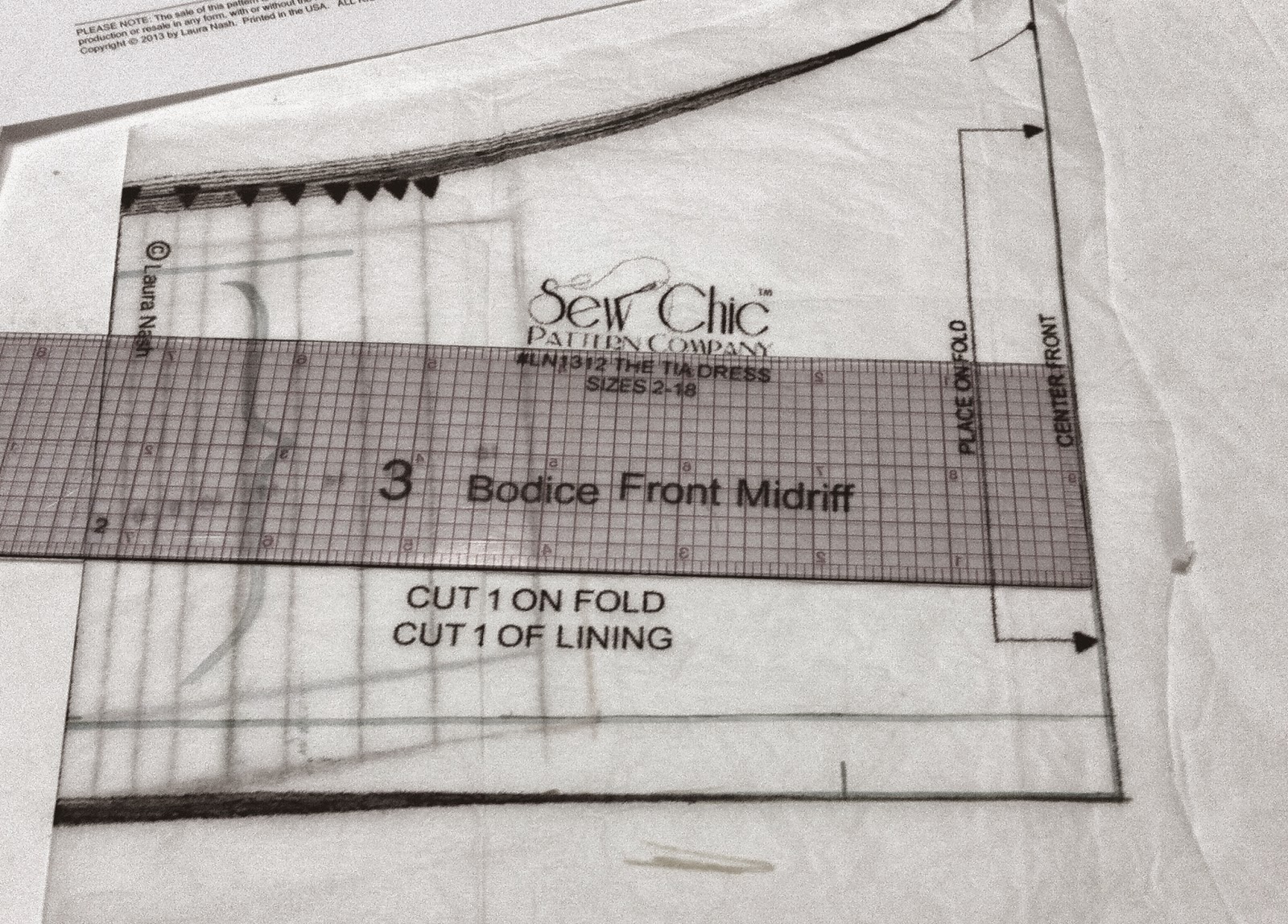 Sew Chic Pattern Company: How to Shorten a Sewing Pattern