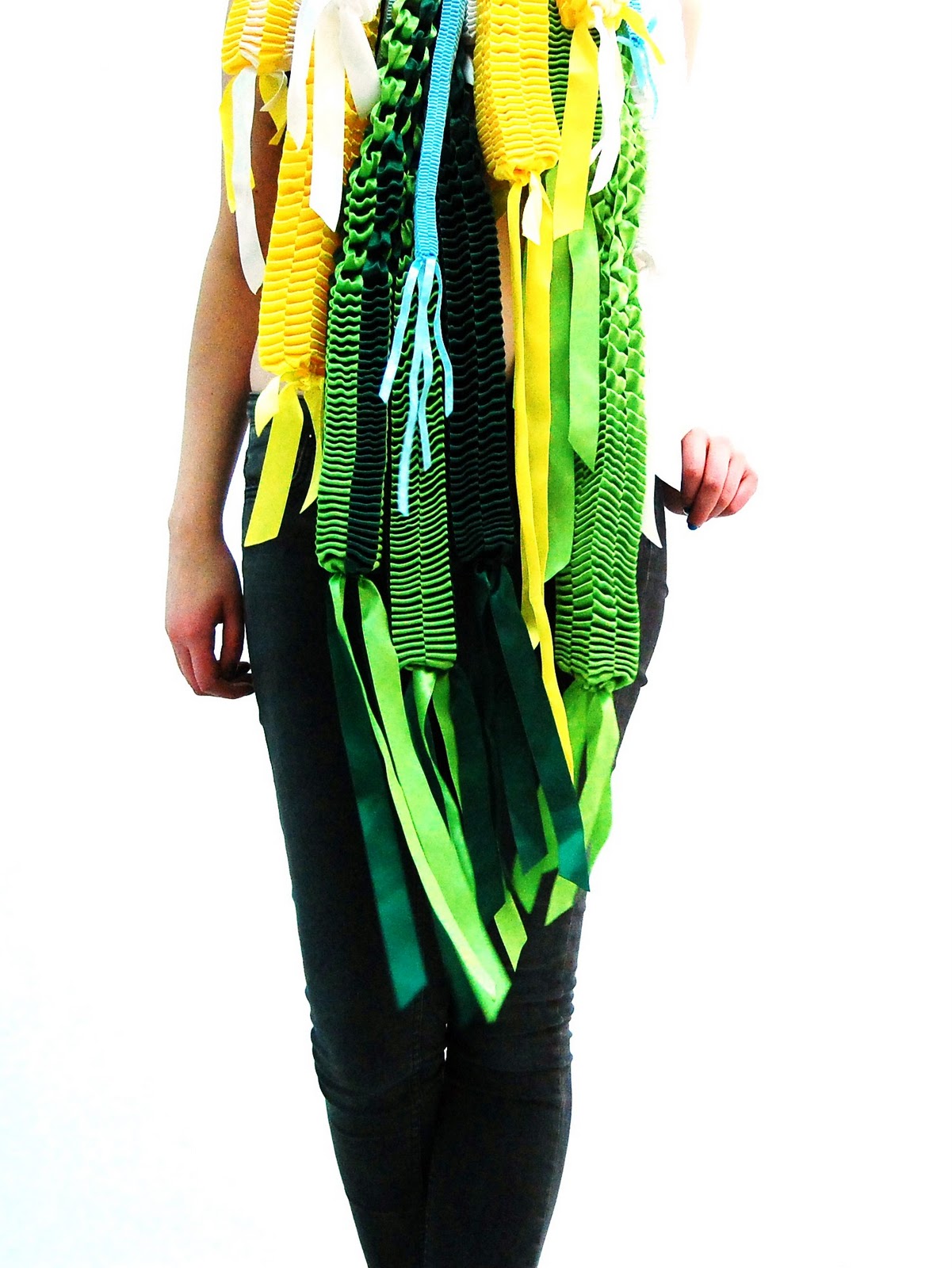 Ashley J Duncan: Ribbon Neck Piece