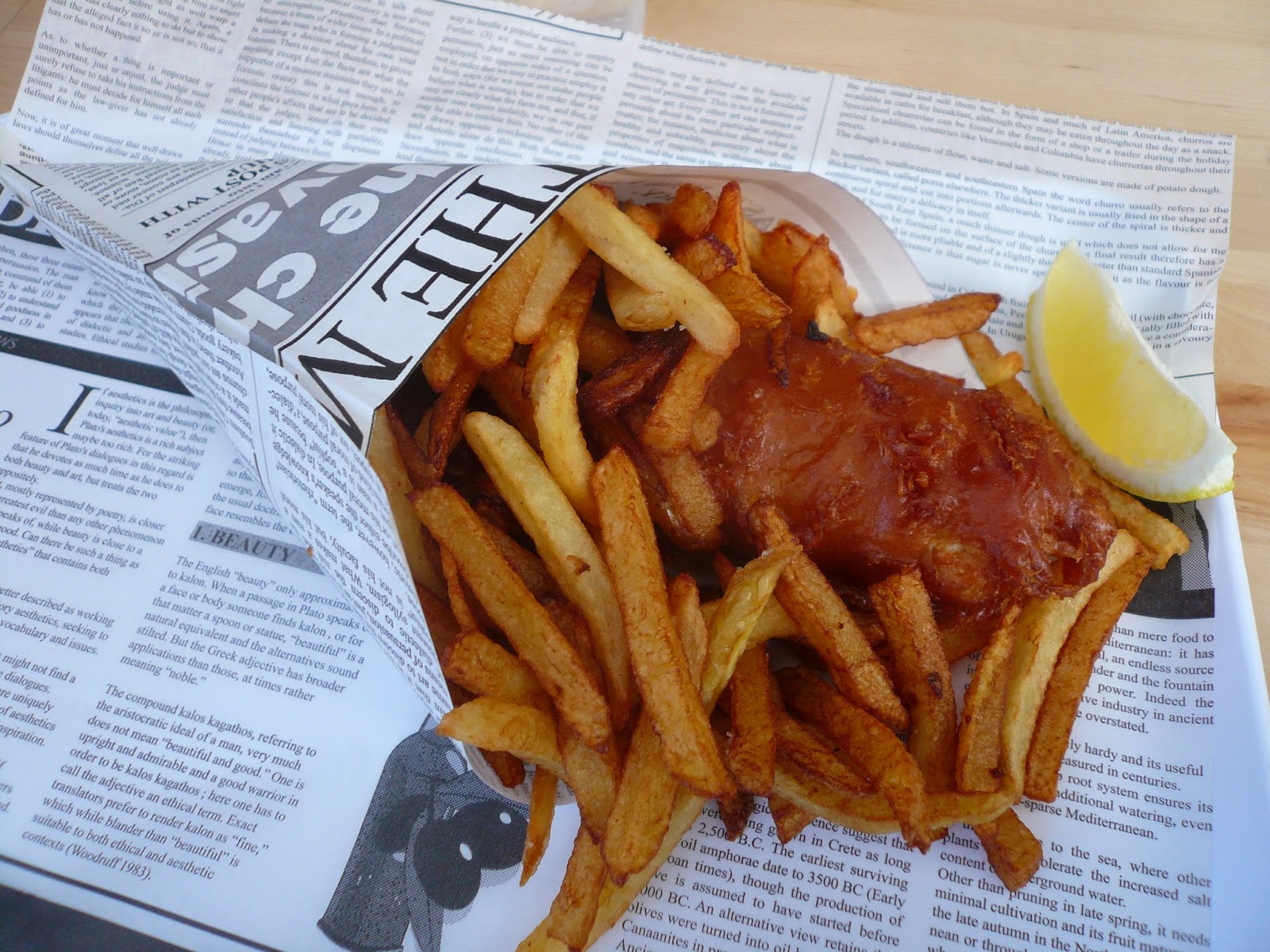 Positive Eating Positive Living: Pornichet Fish & Chips