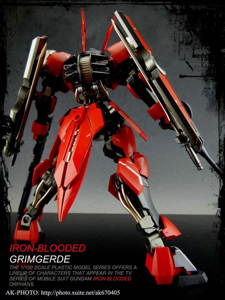 GUNDAM GUY: 1/100 Grimgerde - Customized Build