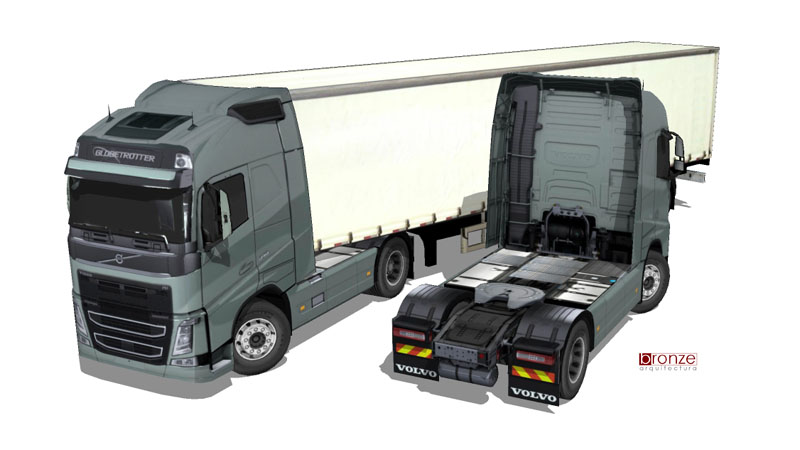 Pinceladas 3D: Pincelada 168 – Volvo Truck FH series