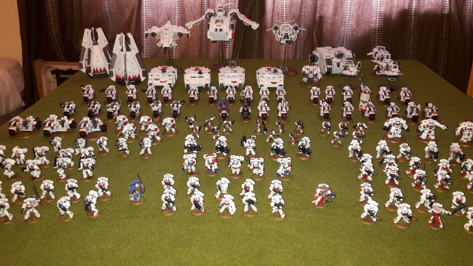 Didcot Wargames Club: White Scars Army- Complete