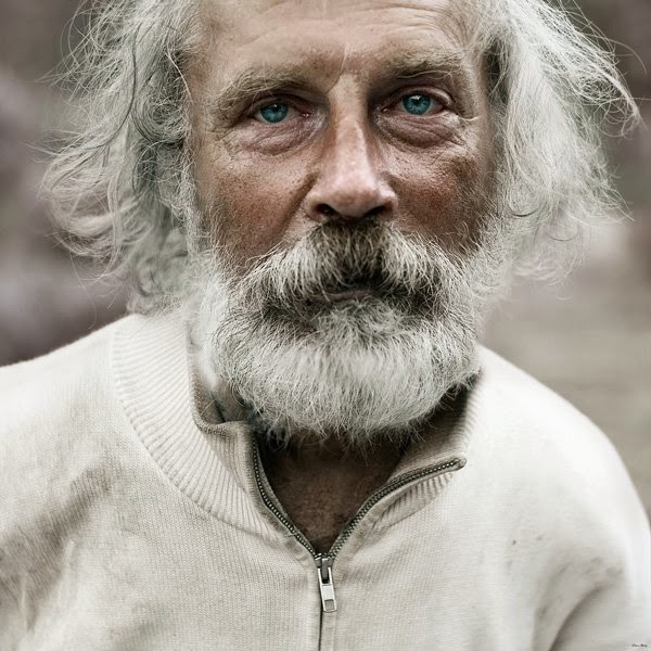 Wrinkled Face Photography by Andrey Zharov