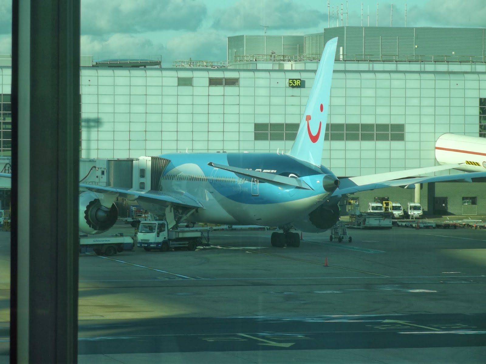 Aircraft Aviation in Europe: First ever photo of Boeing 787-8 Dreamliner