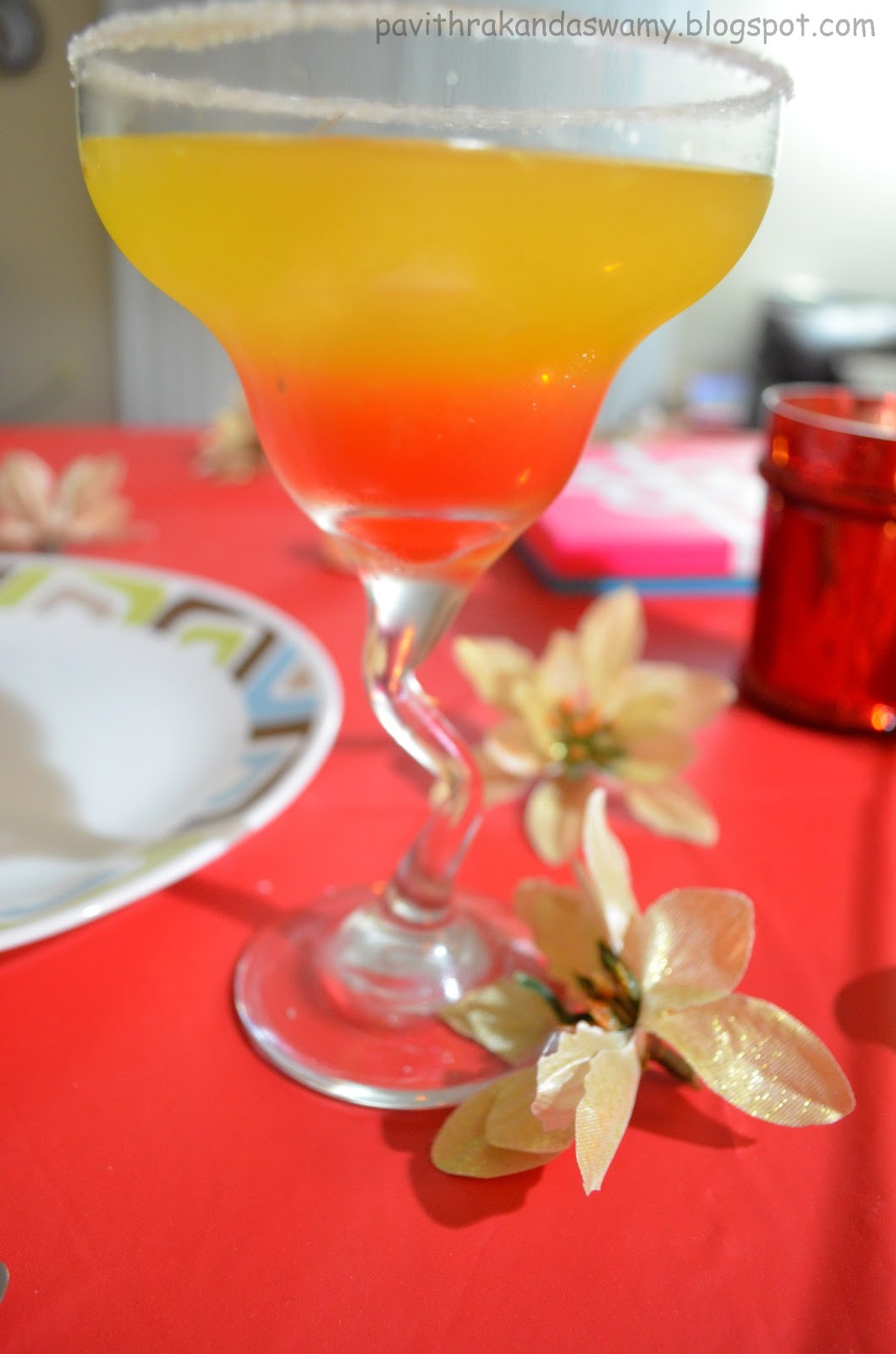 The Fat Lady: Valentine special - Drink - Sunset vodka