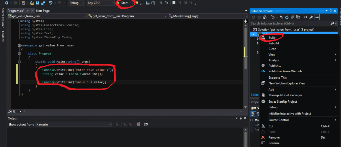 Csharp Tutorials Part 2 How To Make User Input