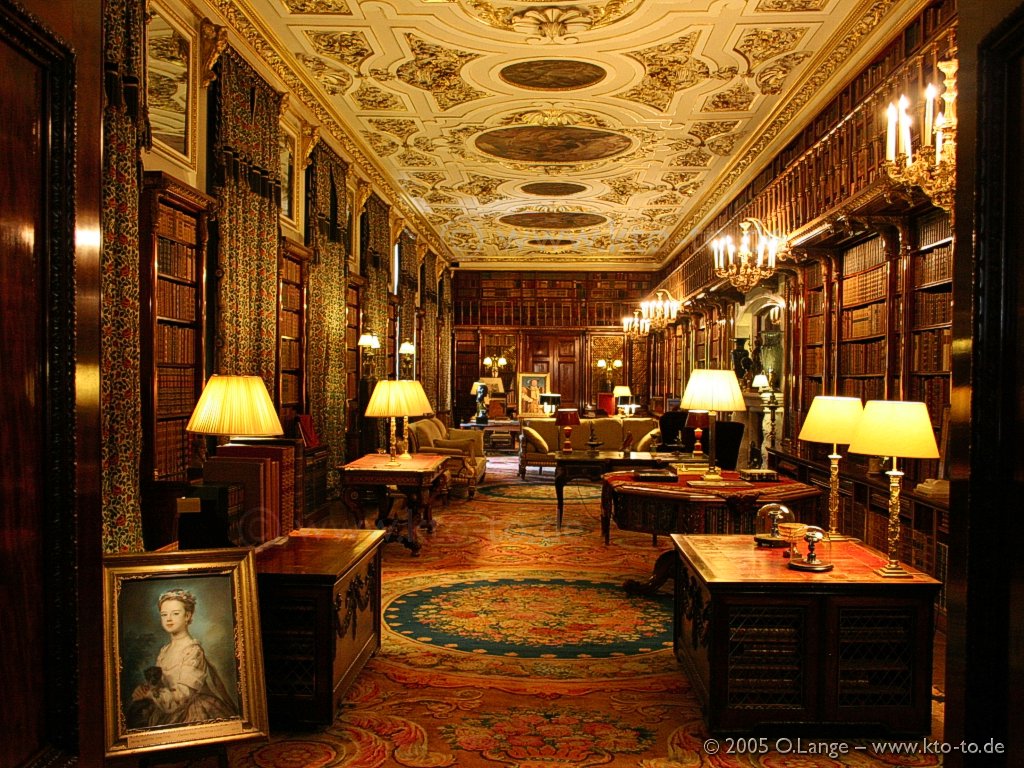 Picture Day Friday: Chatsworth Library | Cogitations and Meditations