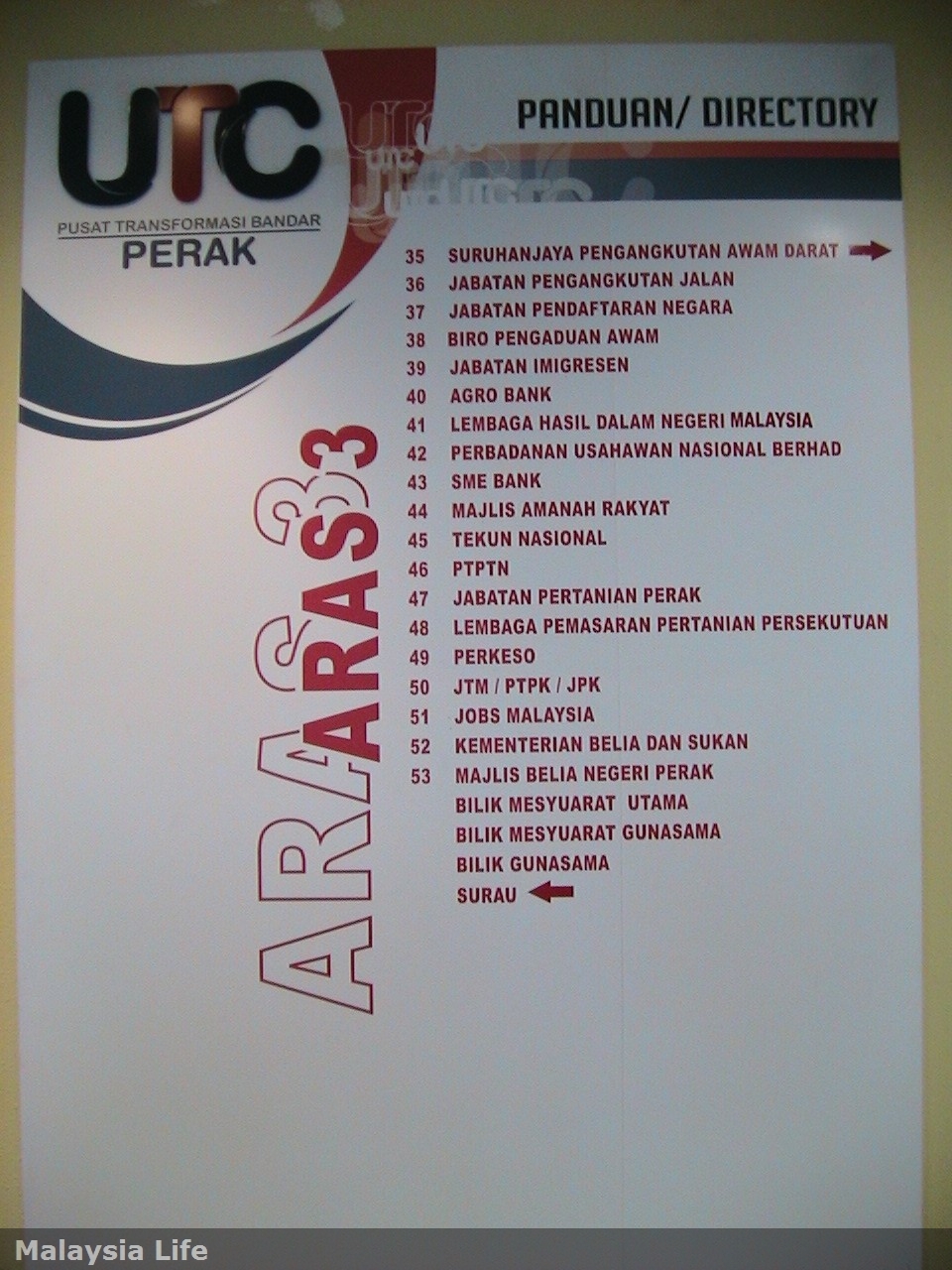 Malaysia Life: Perak UTC