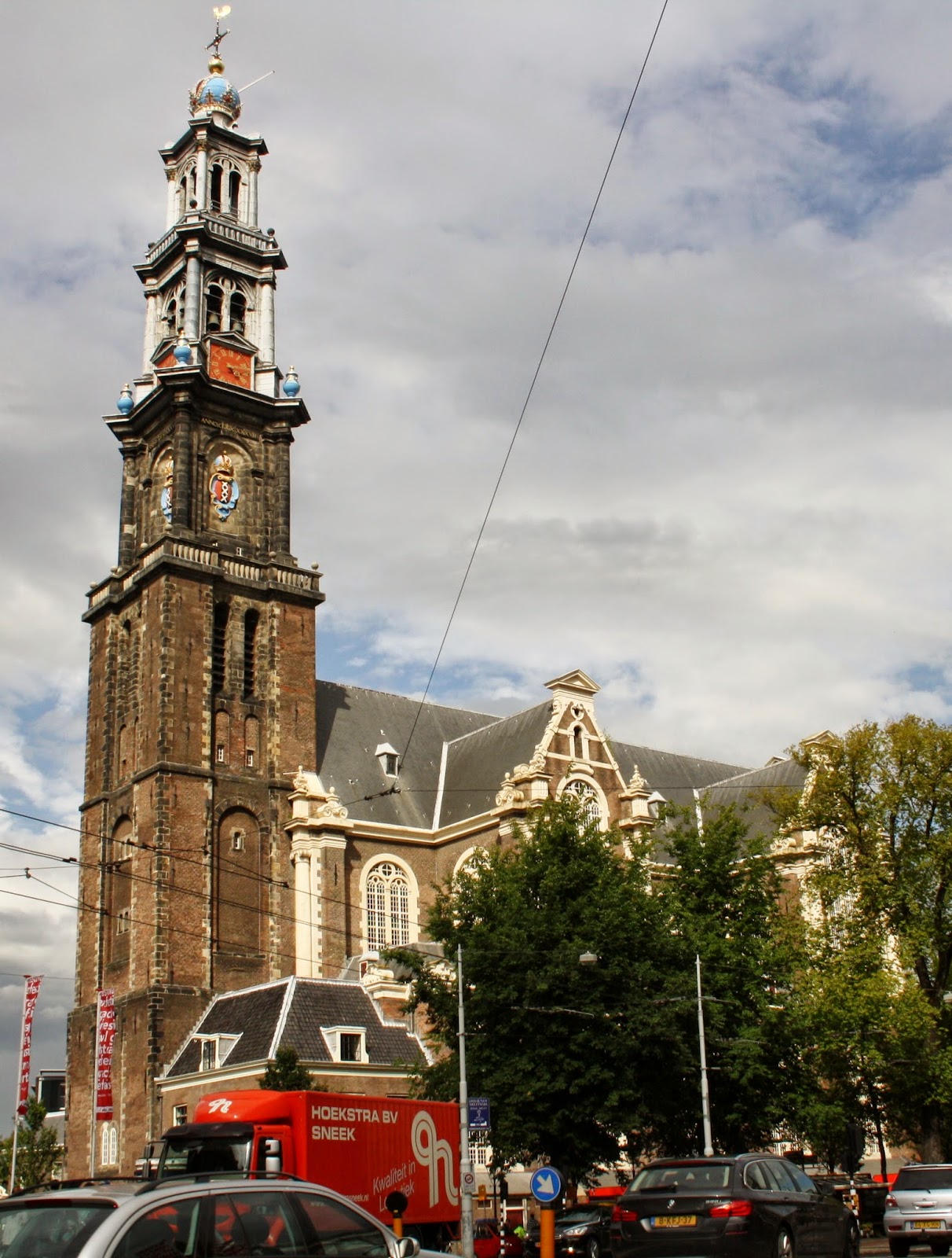 Viajar e descobrir: Holanda - Amsterdam - Westertoren e Westerkerk