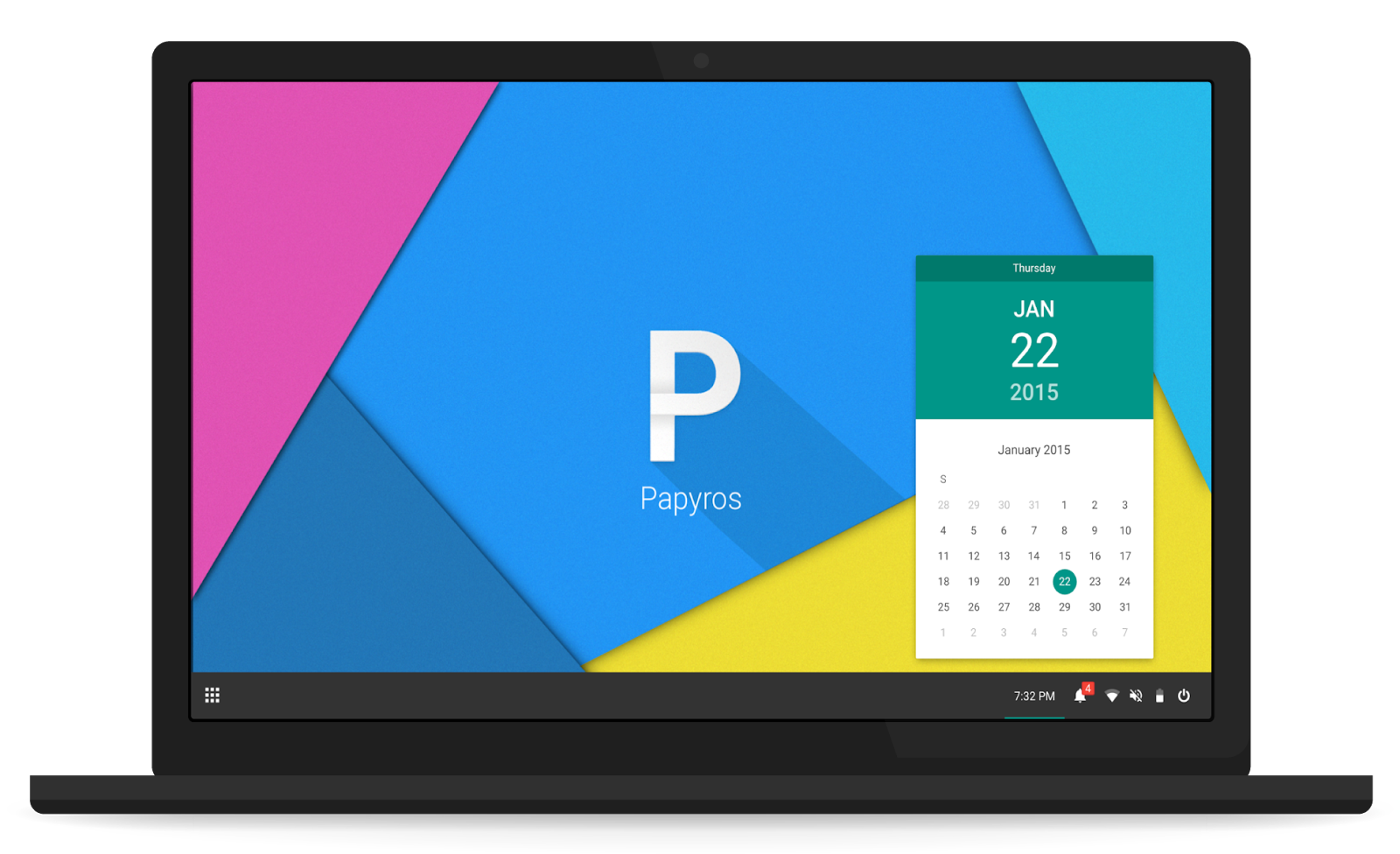 Material Design + Linux = PapyrOS, Coming soon!