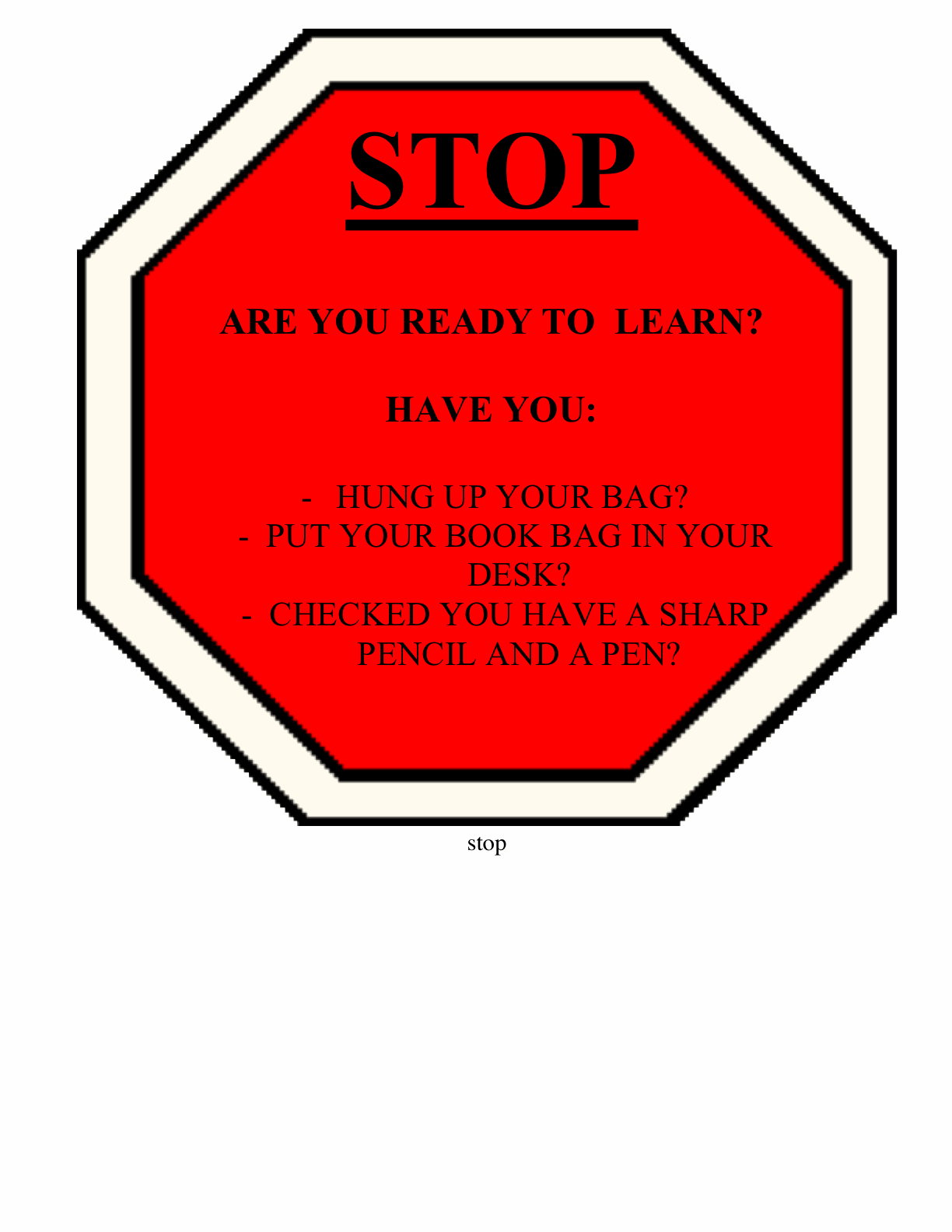 Lucky 13: Being Ready to Learn