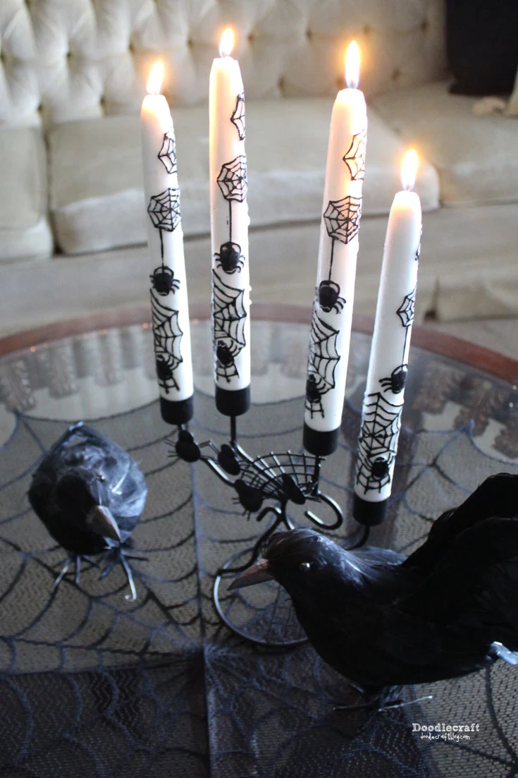 Spooky Halloween Living Room Decor!