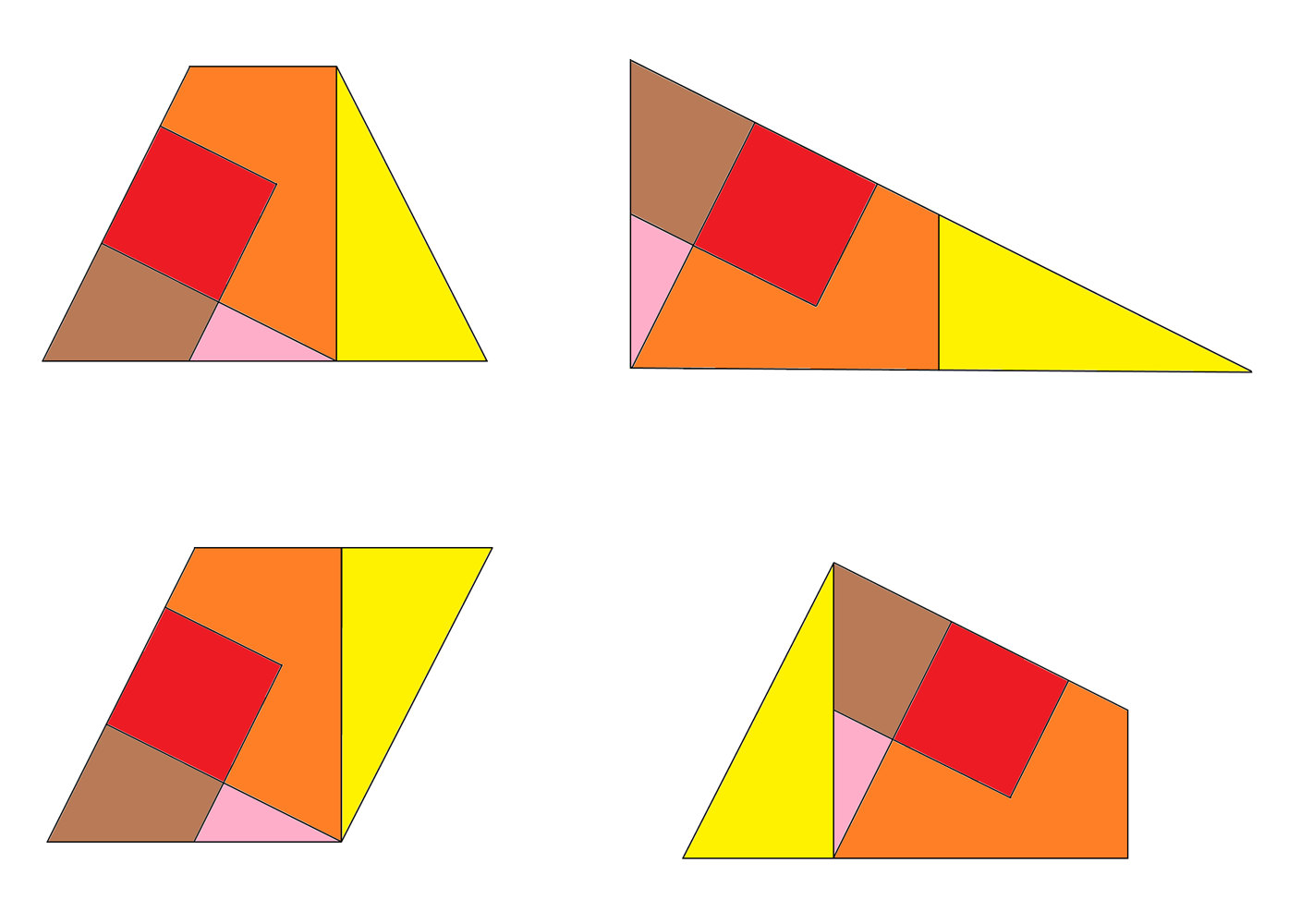 MEDIAN Don Steward mathematics teaching: Sam Loyd's dissection puzzle