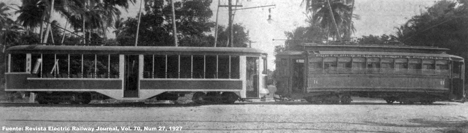 Los tranvías Perley Thomas de la Porto Rico Railway, Light and Power ...