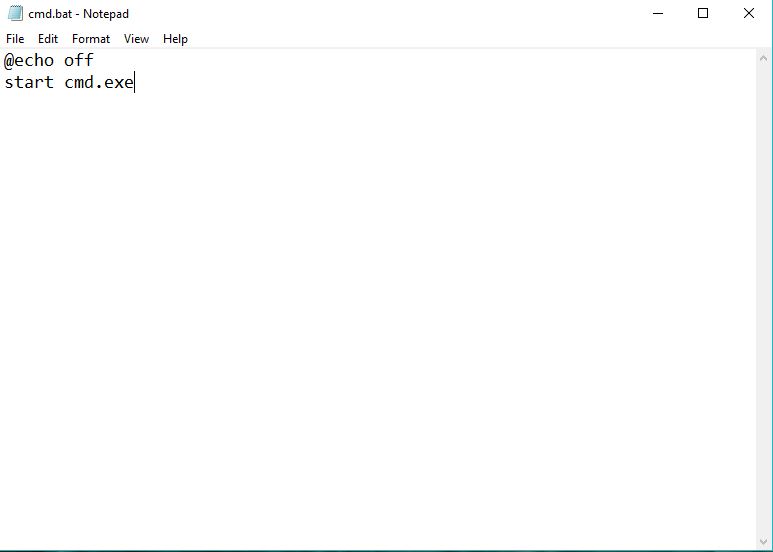 BATCH SCRIPTING ::: 1. basics for beginners