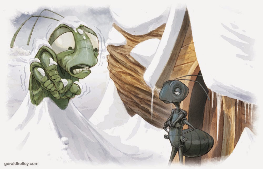 Por los tejados...: La Cigarra y la Hormiga Updated