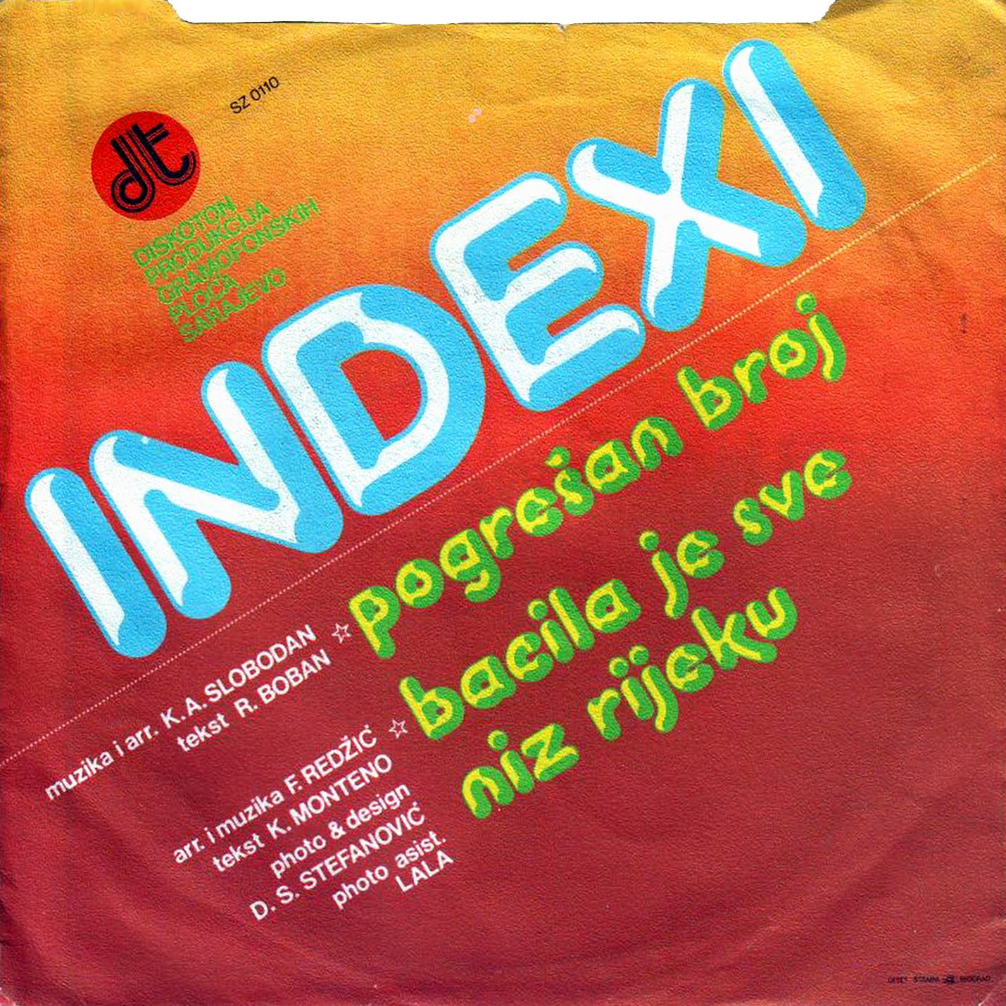 JUGO ROCK FOREVER: INDEXI - Pogrešan broj (1975) Single