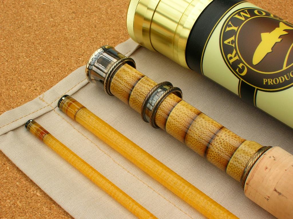 The Fiberglass Manifesto: GRAYWOLF RODS - Kabuto Rods 703