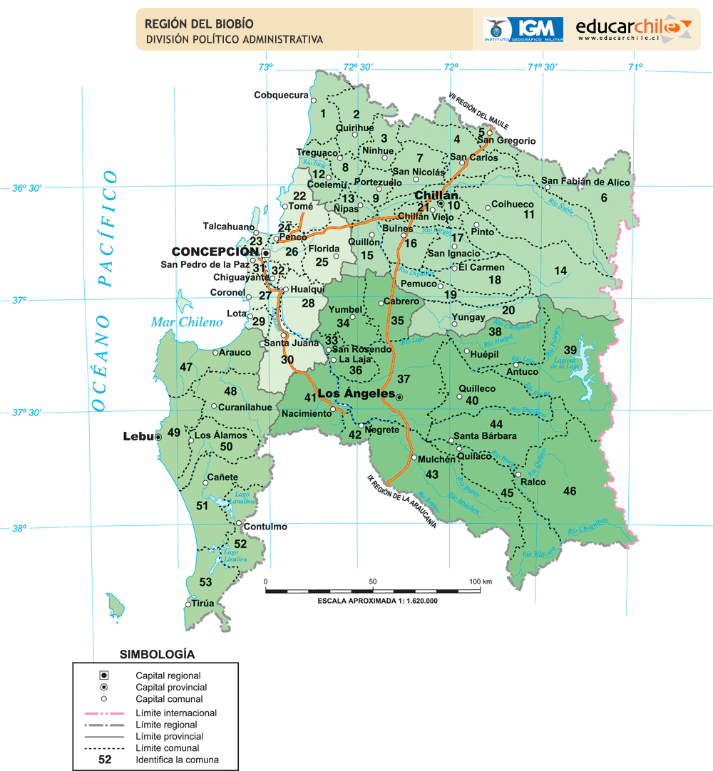EL BLOG DE MANUAEDOP.: Geografía general y regional de Chile