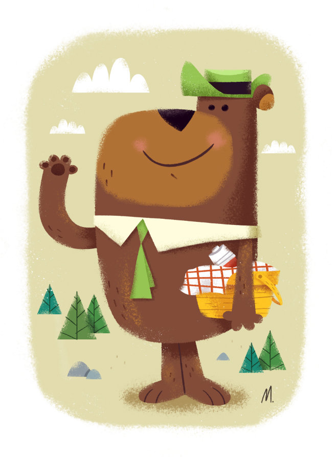 The Art of Matt Kaufenberg: Yogi Bear