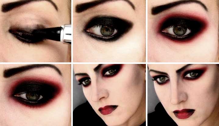 How To Apply Vamp Eye Makeup - NikiHow