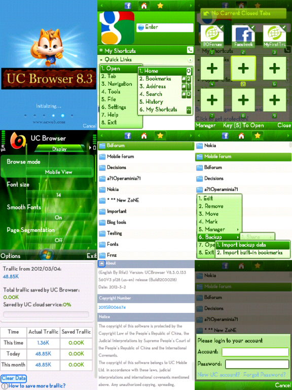 Some Awesome Screenshots of UC browser 8.3 ~ TECH BAR-Exploring the ...