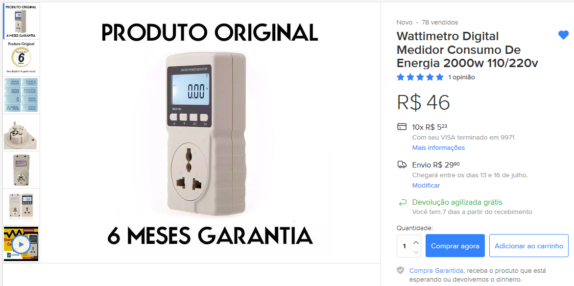 Como Economizar muita energia de forma Sustentável: Como medir consumo ...