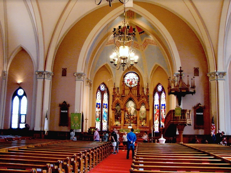 Ichabod, The Glory Has Departed: Photos of Historic Trinity Lutheran ...