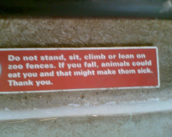 deroucicho: 25 Funny and Bizarre Warning Signs