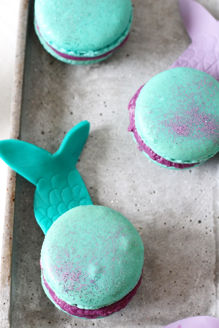 Mermaid Macarons - Biskuitwerkstatt