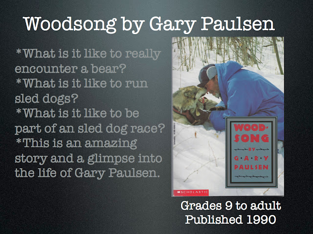 Young Adult Reading Machine: Woodsong by Gary Paulsen