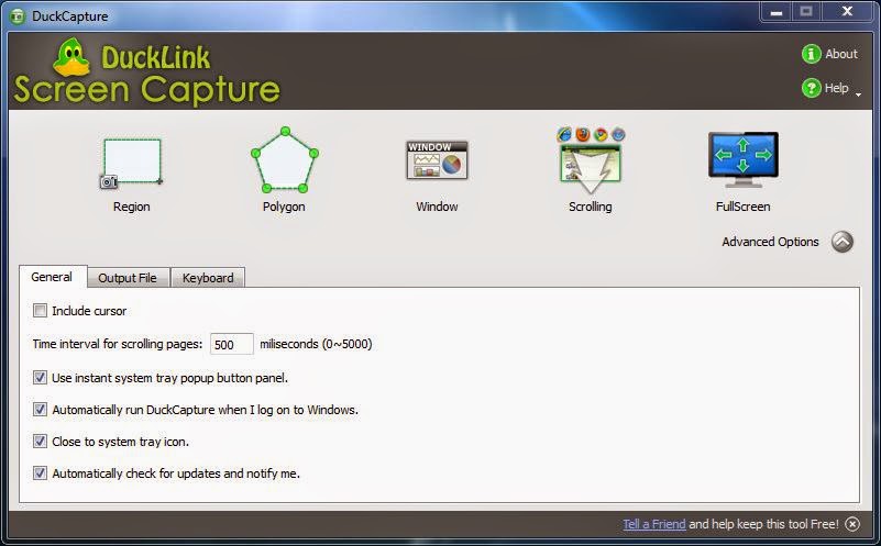 Screenshot Free: DuckCapture