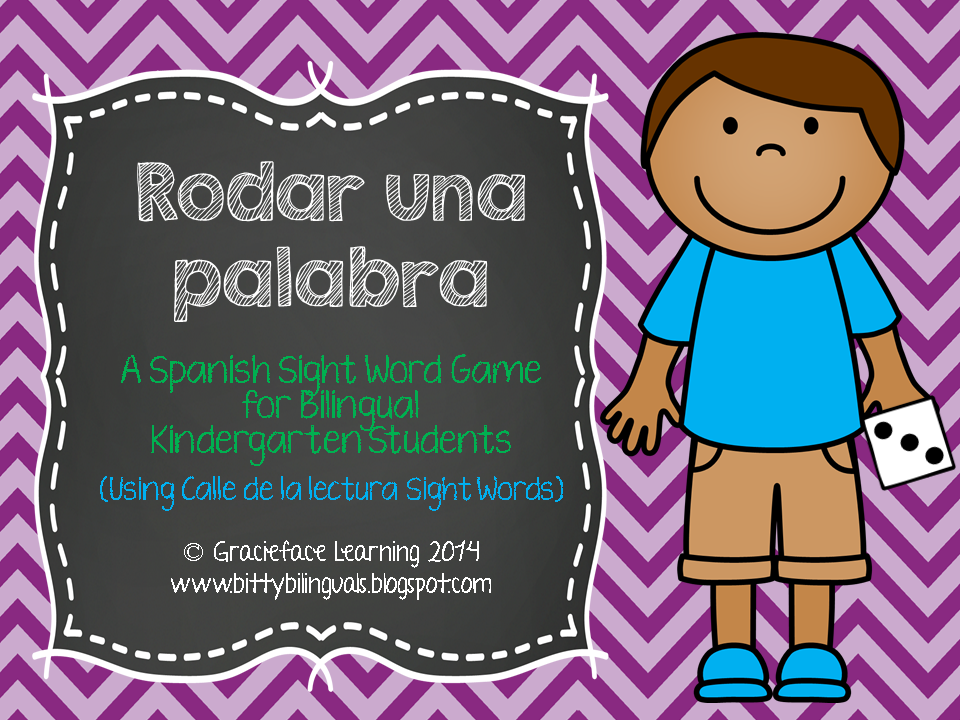 I Teach Bilinguals: Bilingual Teaching Resources: Rodar una Palabra